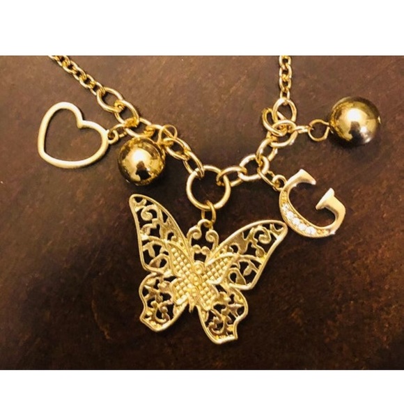 Guess | Jewelry | Vintage Guess Gold Tone Jewelry Set With Box | Poshmark